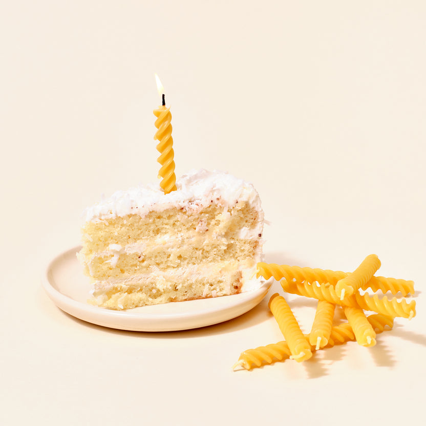 Fusilli Pasta Birthday Candles • Big Night